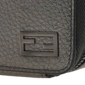 Fendi Ff Logo Shoulder Bag