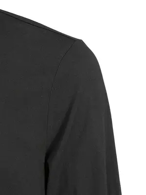 JAMES PERSE Long Sleeved Crew Neck T-shirt - Black