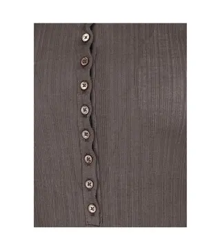 LEMAIRE Ribbed Buttoned Bodysuit