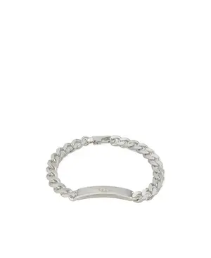 Gucci Diagonal Interlocking G Bracelet - Gray