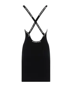 Alexander Wang Logo Jacquard Mini Dress