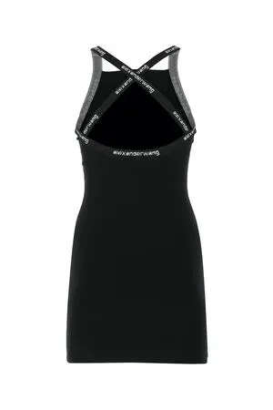 Alexander Wang Logo Jacquard Mini Dress