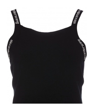 Alexander Wang Logo Jacquard Mini Dress
