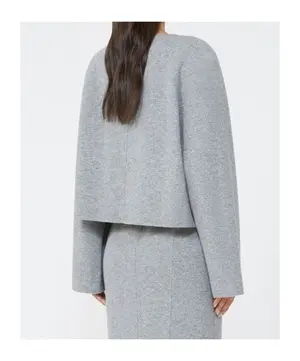 Max Mara Cropped Wool And Cashmere Jacket
