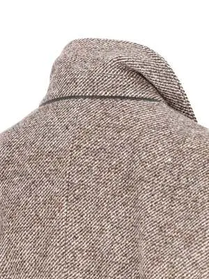 Brunello Cucinelli Double-breasted Textured Blazer