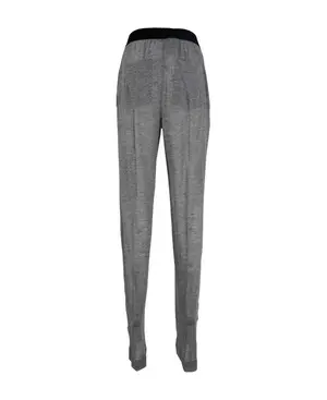 TOM FORD Logo Waistband Track Pants - Gray