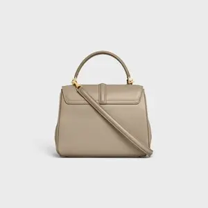 Celine Small 16 Bag In Satinated Calfskin - Nude
