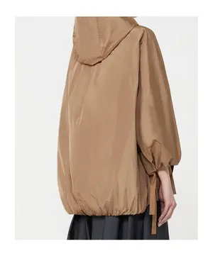 Max Mara Drawstring Hem Coat