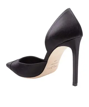 JIMMY CHOO Brigitte 100 Pointed-toe Pumps - Black