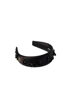 Miu Miu Embellished Duchesse Hairband