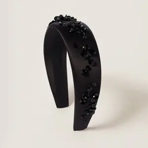 Miu Miu Embellished Duchesse Hairband
