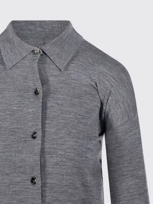 Max Mara Medeola Knitted Cardigan - Gray