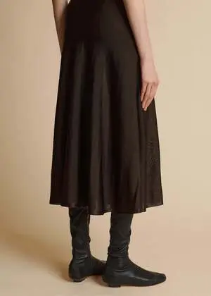 Khaite Hencil" Boatneck Dress