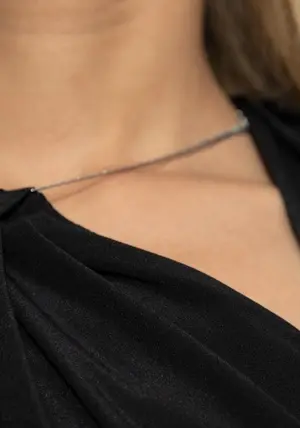 Victoria Beckham Embellished Satin Dress