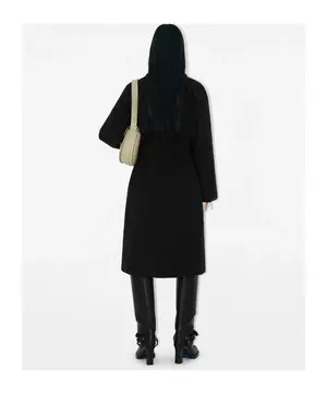 Burberry Belted Waist Long Padded Car Coat