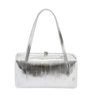 JIL SANDER Goji Small Rectangular Clutch - Atlantic Deep