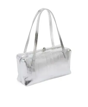 JIL SANDER Goji Small Rectangular Clutch - Atlantic Deep