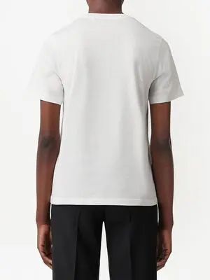 Burberry Logo Detailed Crewneck T-shirt
