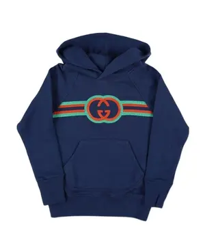 Gucci Long-sleeved Hooded Sweater With Interlocking G Detail