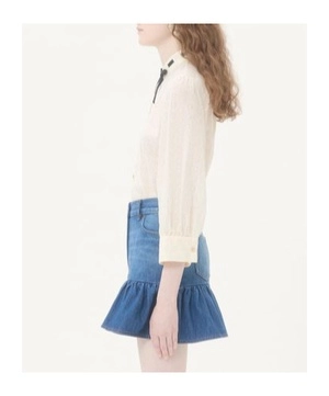 Valentino Garavani Embellished Bow Detail Shirt