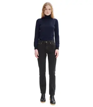 A.p.c. Molly Straight-leg Jeans In Stone Wash
