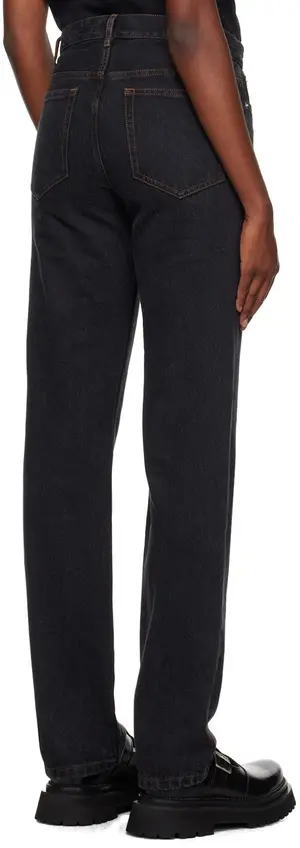 A.p.c. Molly Straight-leg Jeans In Stone Wash