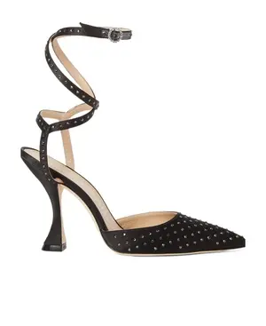 STUART WEITZMAN Embellished High Heel Pumps - Black