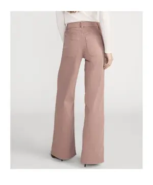 FRAME High Waist Flare Jeans - Lavender
