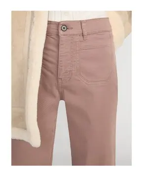 FRAME High Waist Flare Jeans - Lavender