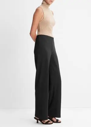 Vince High-waist Straight-leg Trousers