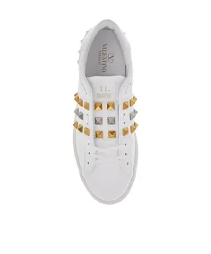 Valentino Garavani Rockstud Untitled Lace-up Sneakers