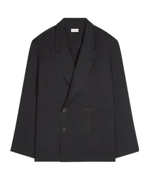 Dries Van Noten Double-breasted Suit Jacket - Black