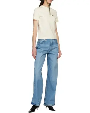 Jacquemus Le T-shirt Gros Grain T-shirt - Light Beige