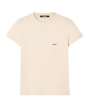 Jacquemus Le T-shirt Gros Grain T-shirt - Light Beige