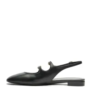 STUART WEITZMAN Benni Mj Slack-heeled Shoes - Black