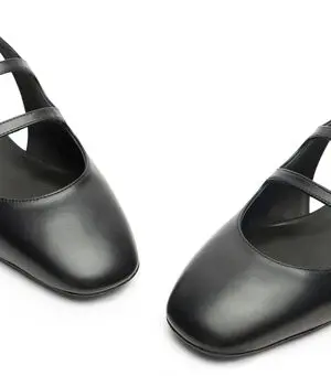 STUART WEITZMAN Benni Mj Slack-heeled Shoes - Black