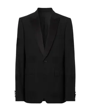 Burberry Single-breasted Tailored Blazer