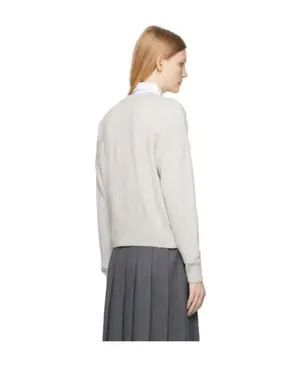 Maison Kitsuné Intarsia Logo Wool Jumper