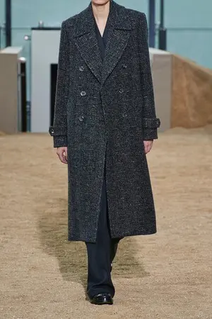 Chloé Logo Double-breasted Coat