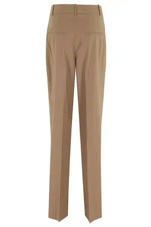 RÓHE Mid-rise Tailored Pants - Brown
