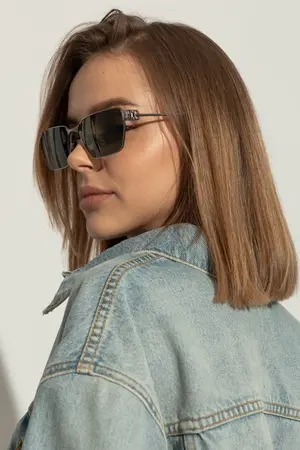 Balenciaga Rectangular Frame Sunglasses