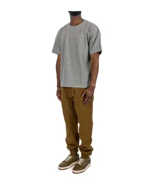Saint Laurent Drawstring Slim Fit Pants - Brown
