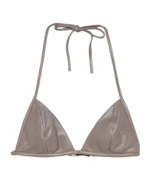 Rick Owens Tie-fastening Triangle Top - Grey