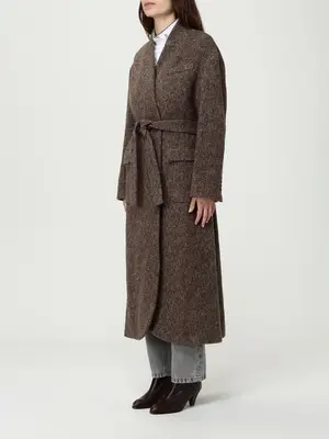 Brunello Cucinelli Single-breasted Belted Coat