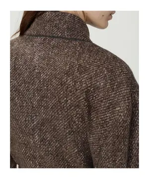 Brunello Cucinelli Single-breasted Belted Coat