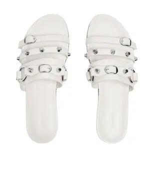Balenciaga Studded Slip-on Sandals