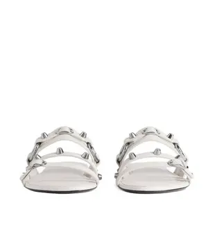 Balenciaga Studded Slip-on Sandals