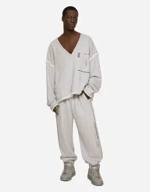 Dolce & Gabbana Logo-print Cotton Track Pants