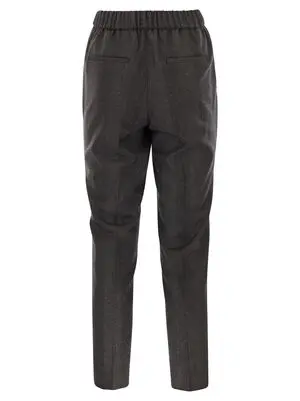 Peserico Elasticated Waistband Tailored Pants