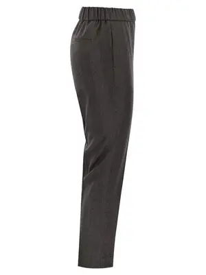 Peserico Elasticated Waistband Tailored Pants